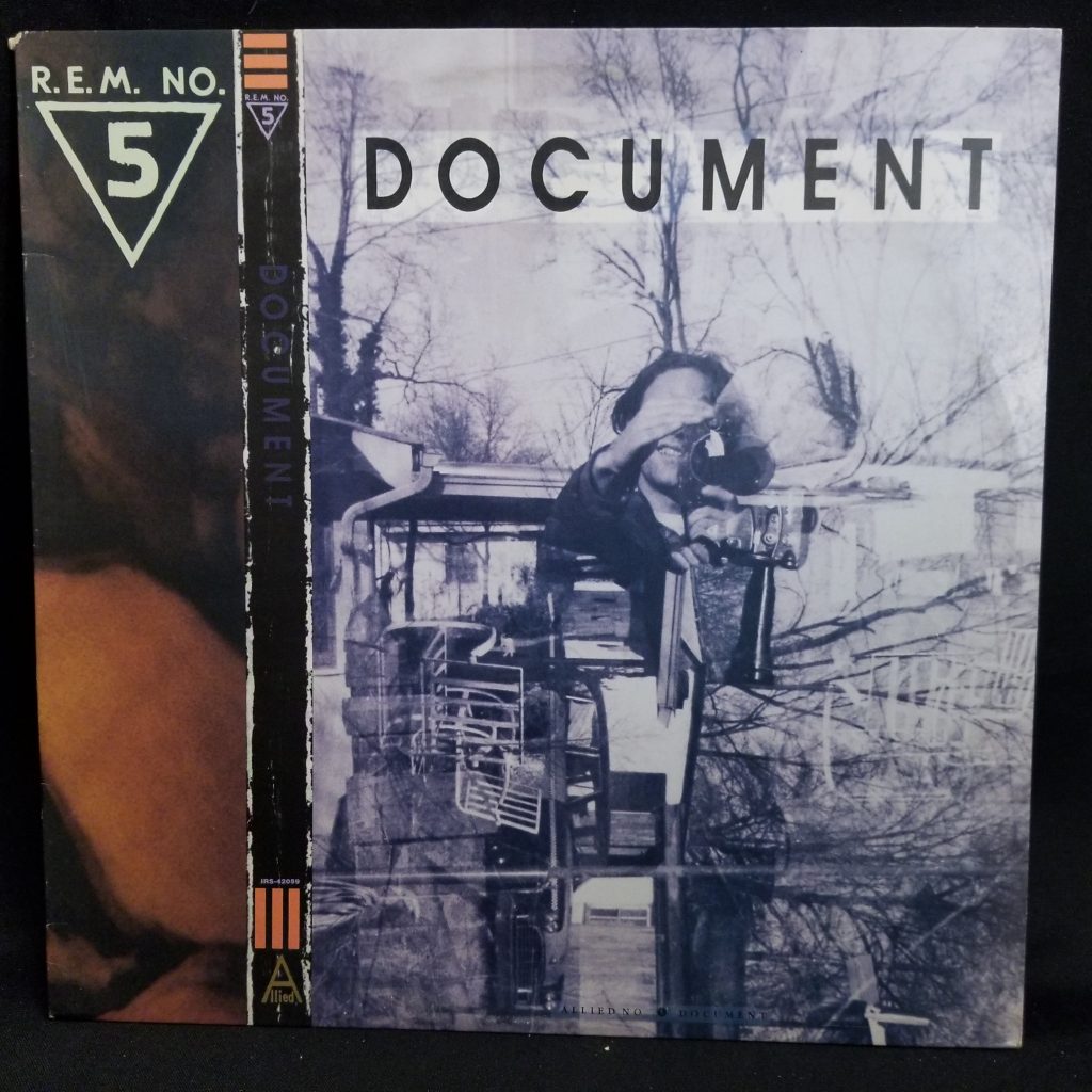 R.E.M. - Document LP NM 1987 Orig Press Masterdisk One I Love Indie Alt ...