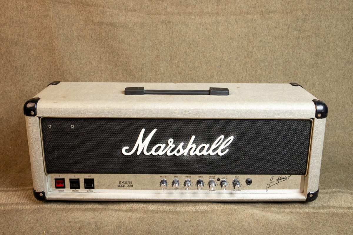 1987 Marshall JCM 25/50 Silver Jubilee Model 2550 2-Channel 50-Watt ...