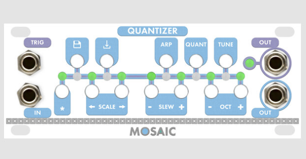 Mosaic Quantizer – 1U Pitch Quantizer & Arpeggiator Eurorack ...